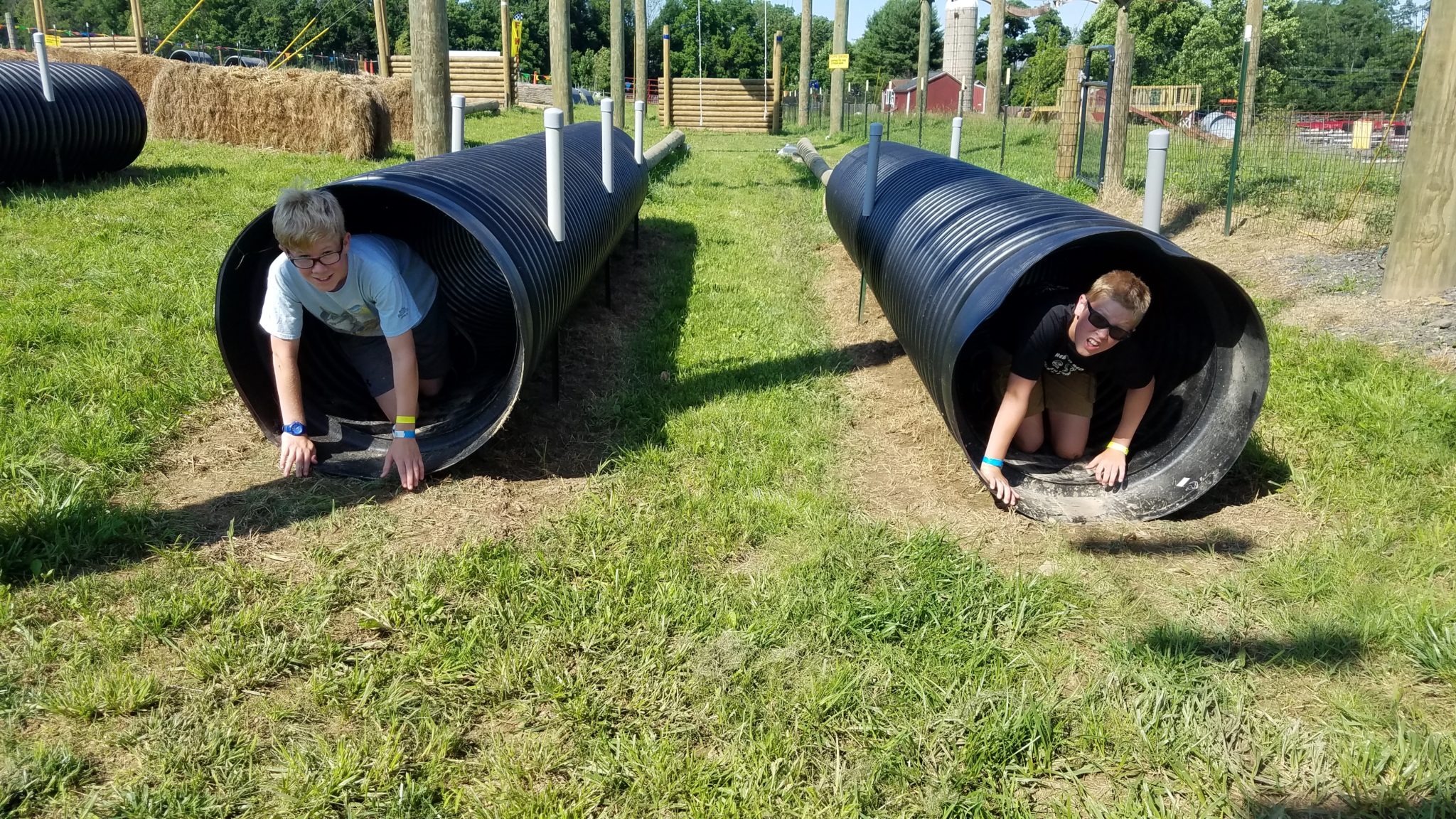 Farm Obstacle Course - Hellerick's Adventure Farm